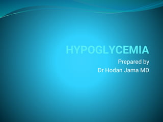 HYPOGLYCEMIA.pdf | Hormonal Disorders | Endocrine and Metabolic Diseases