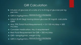 Hypoglycemia and GIR calculation_updated.pptx