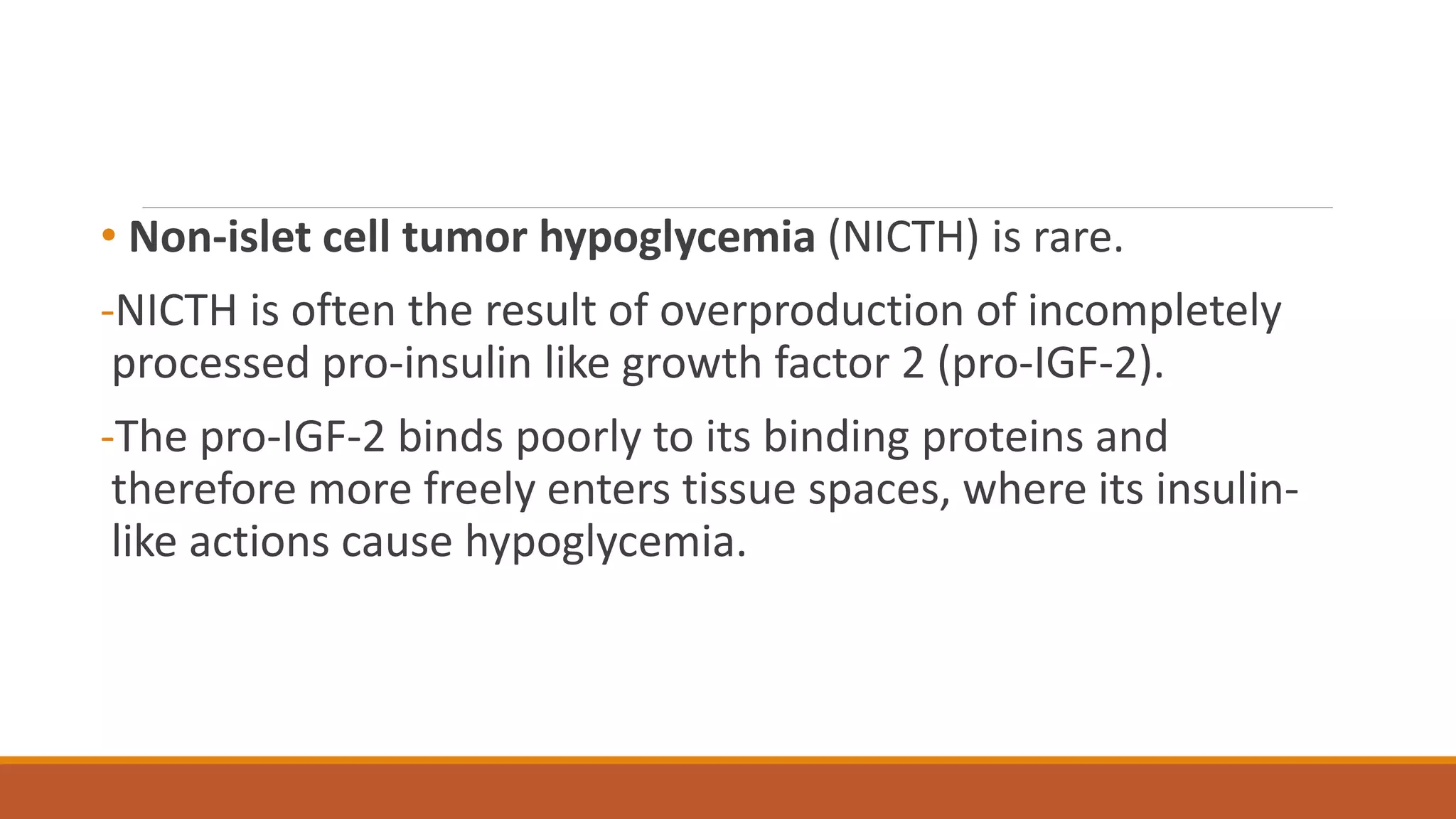 Hypoglycemia by Dr Shubham Jain | PPTX