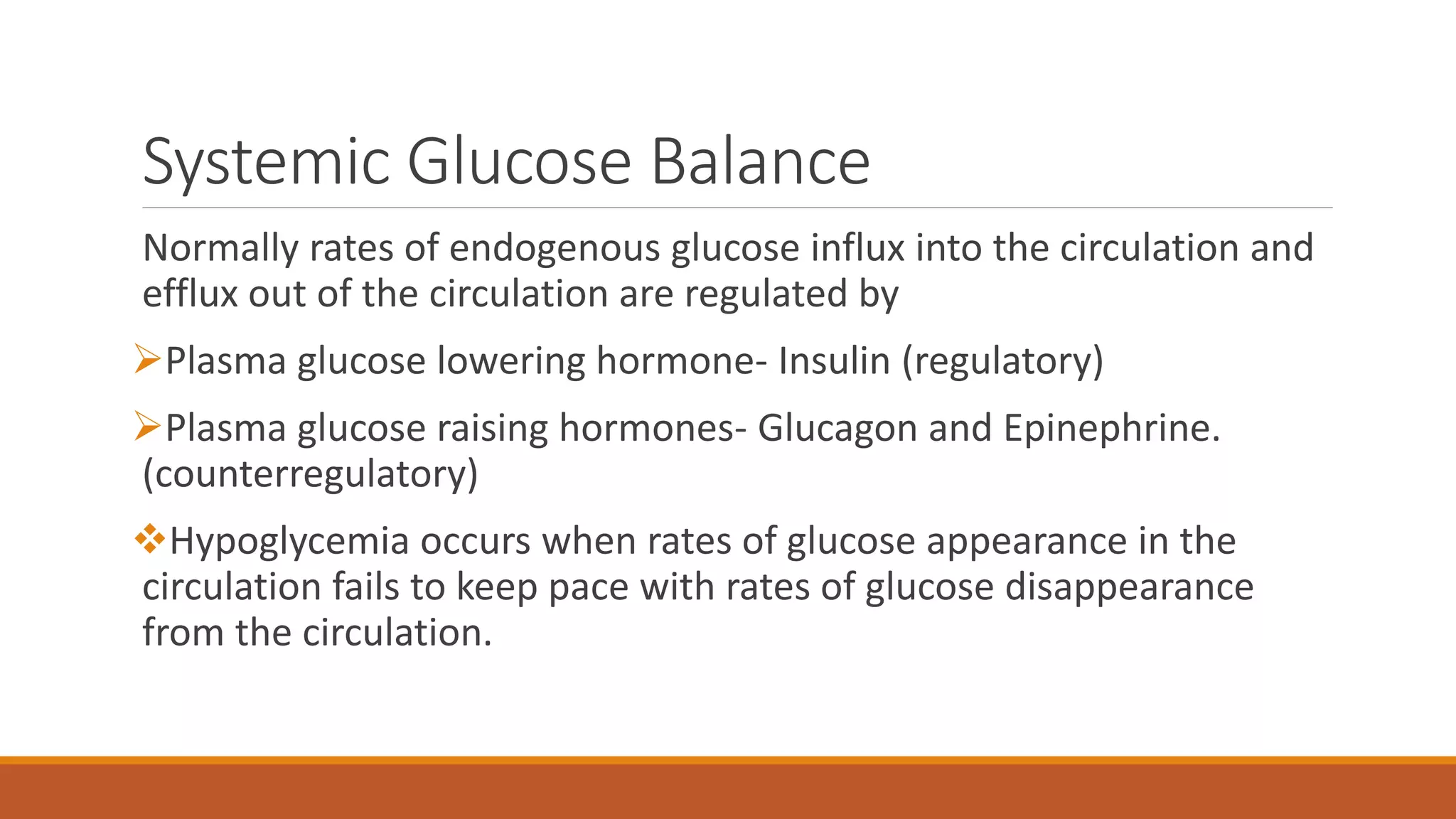 Hypoglycemia by Dr Shubham Jain | PPTX