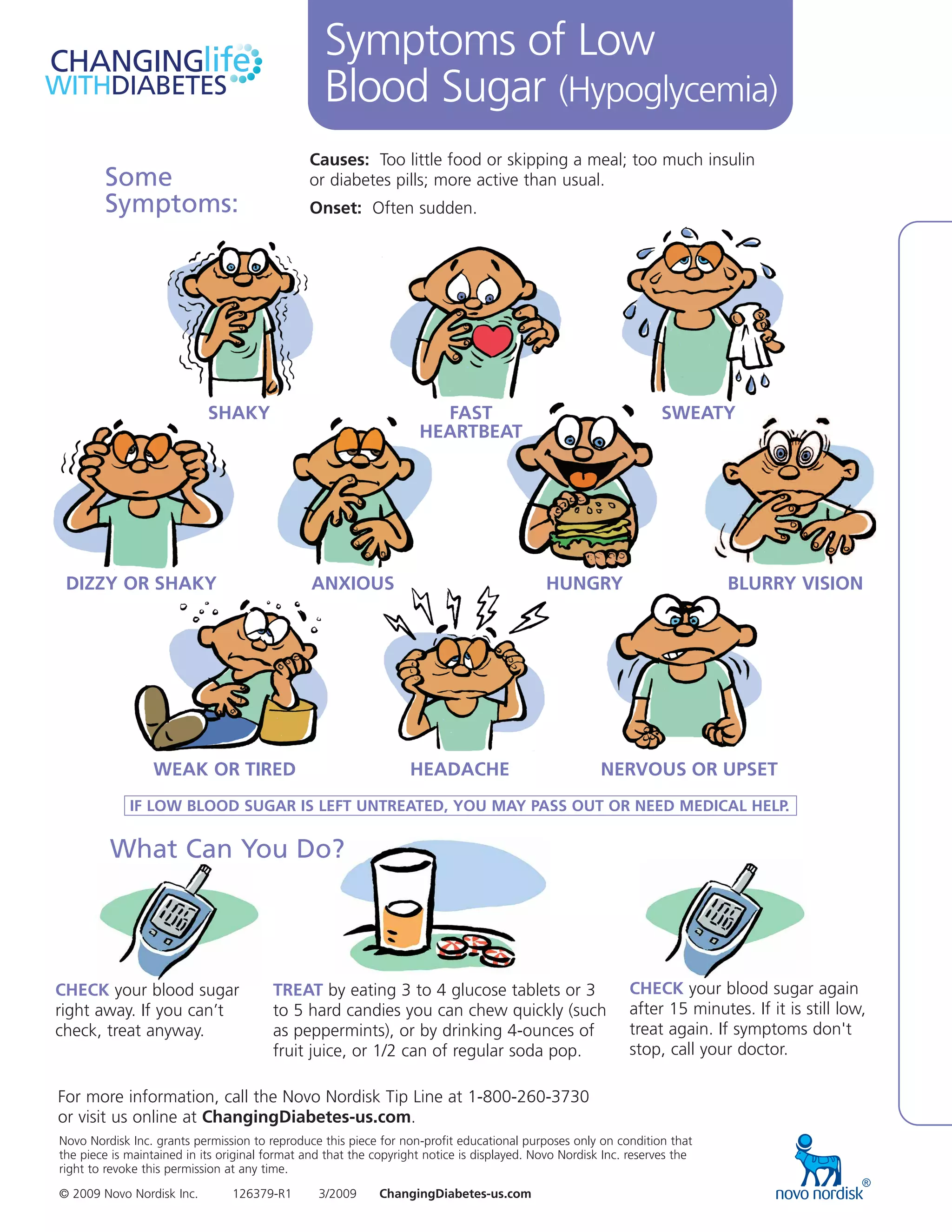 Hypoglycemia - Low Blood Glucose | PDF