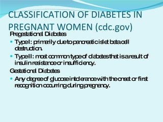 Hypoglycemia Hyperglycemia In The Pregnant Patient | PPTX | Pregnancy ...