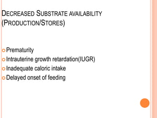 Hypoglycemia in the neonate.ppt | Pregnancy | Reproductive Health