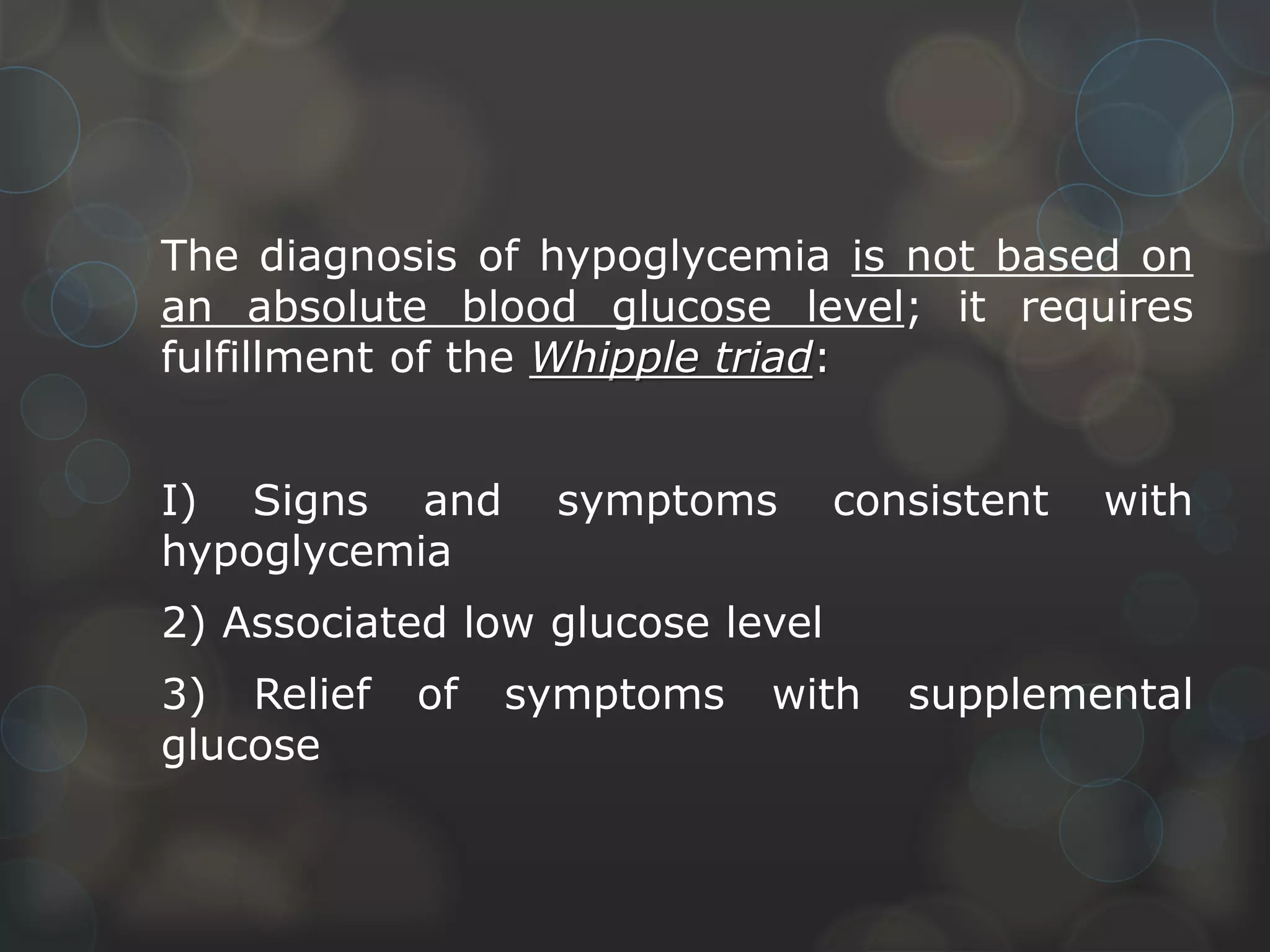 Hypoglycemia- Assessment and Treatment | PPTX