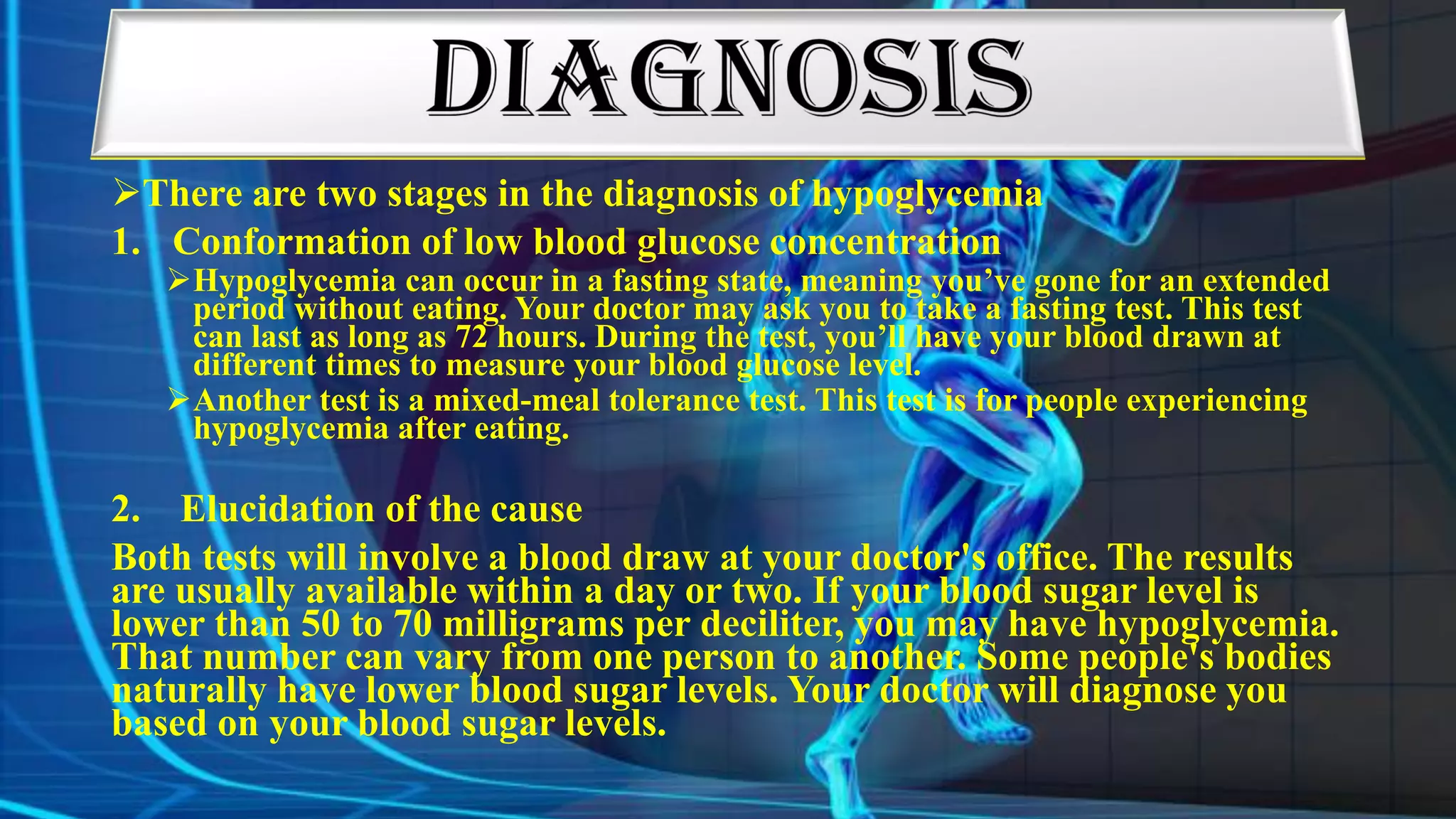 Hypoglycemia & their types | PDF