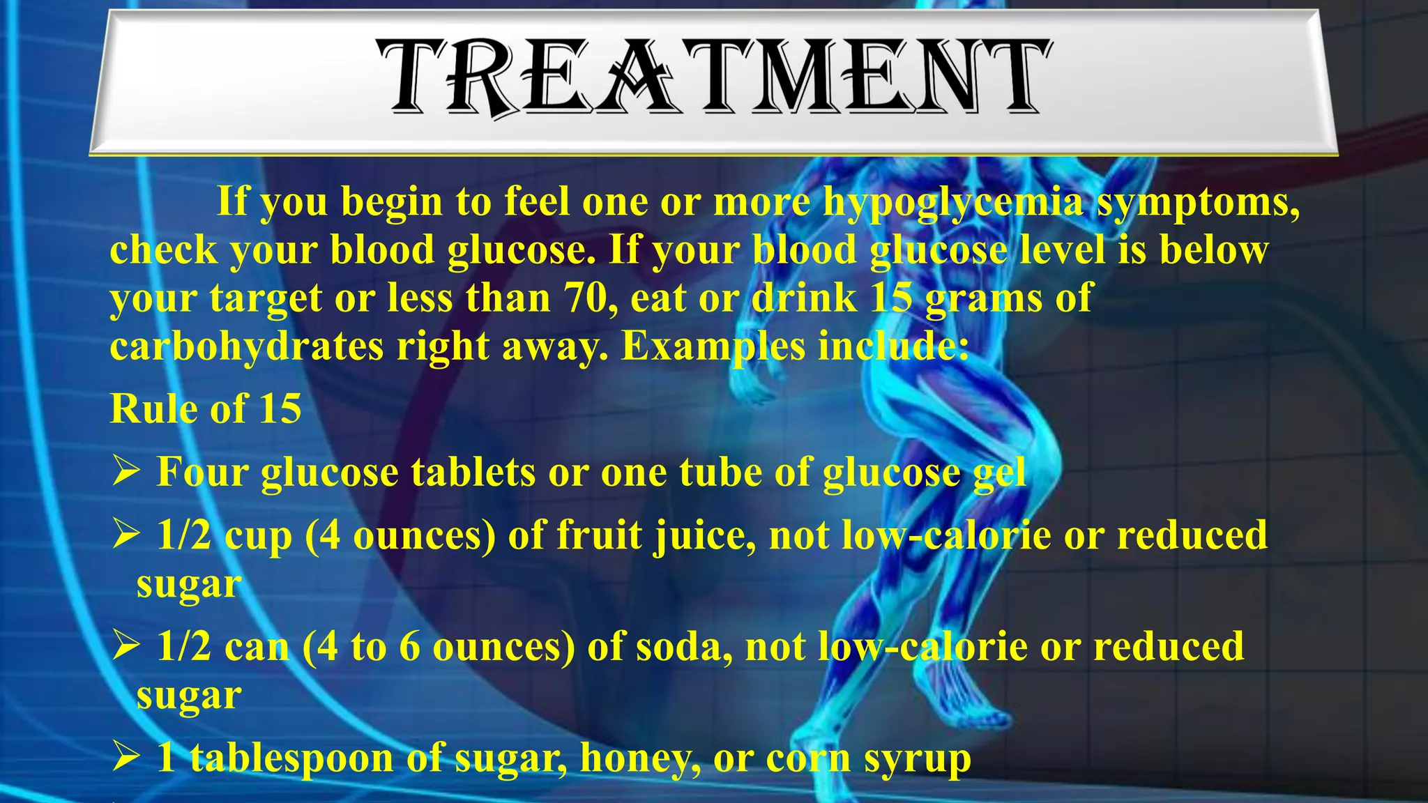 Hypoglycemia & their types | PDF