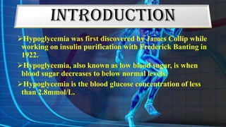 Hypoglycemia & their types | PDF
