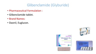 Hypoglycemic agent by Ms. Gunjegaonkar M.B. | PPT