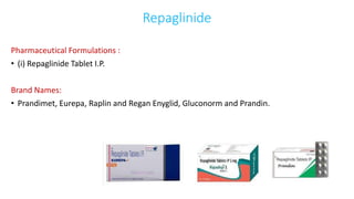 Hypoglycemic agent by Ms. Gunjegaonkar M.B. | PPT