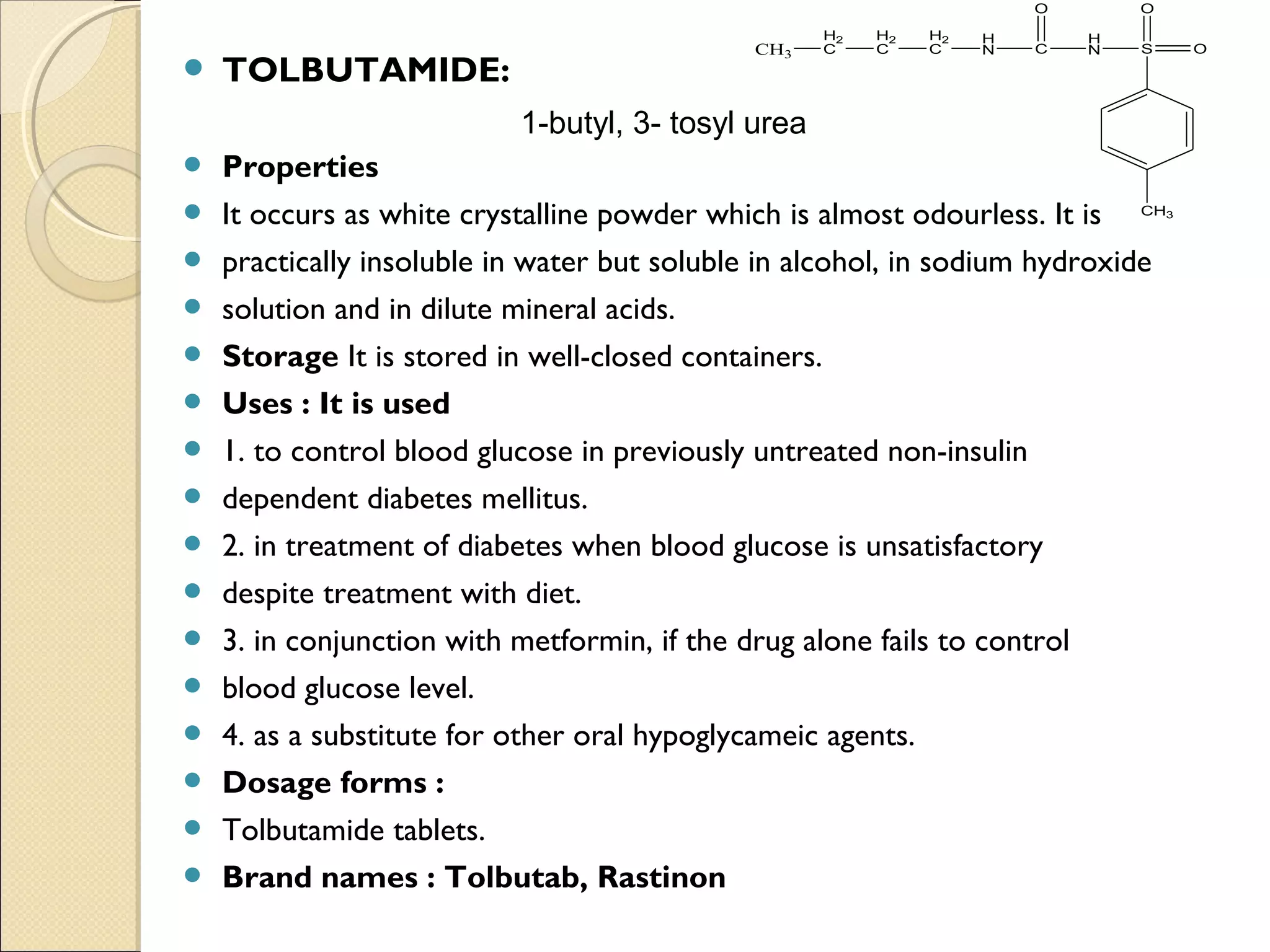 Hypoglycemic agents | PPT