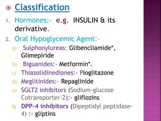HYPOGLYCEMIC AGENTS.pptx