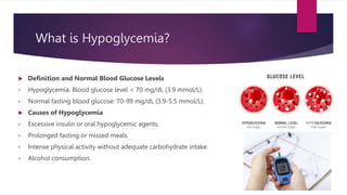 Hypoglycemic Coma: Causes, Symptoms, Diagnosis, and Management | PPTX