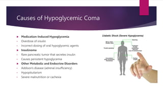 Hypoglycemic Coma: Causes, Symptoms, Diagnosis, and Management | PPTX