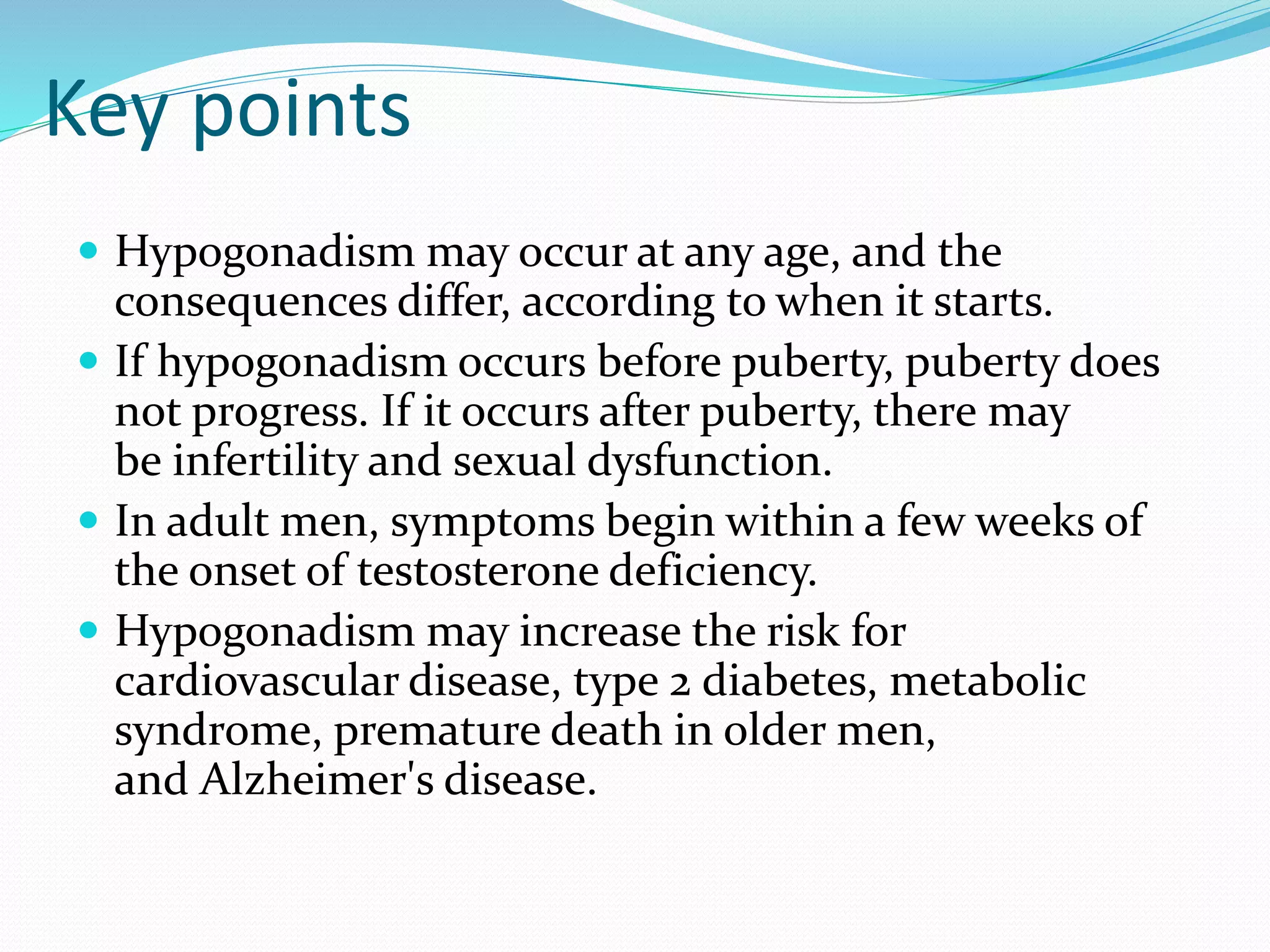 Hypogonadism | PPTX