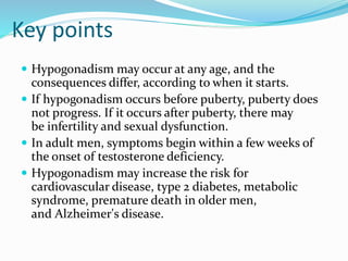 Hypogonadism | PPT
