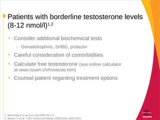 Hypogonadism and testosterone replacement | PPT