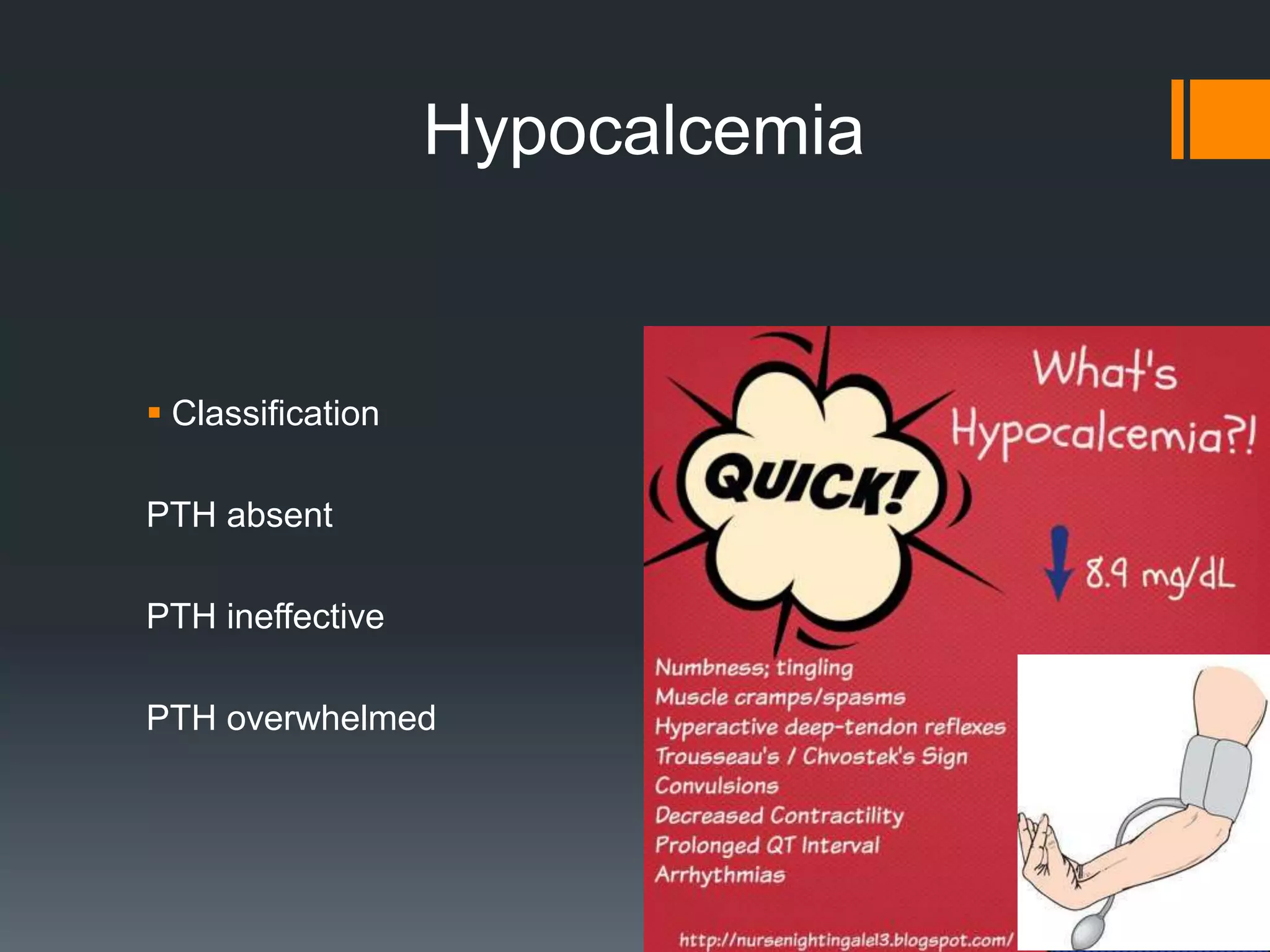 hypercalcemia and hypocalcemia | PPTX
