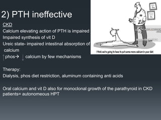 hypercalcemia and hypocalcemia | PPTX
