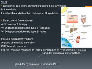 hypercalcemia and hypocalcemia | PPTX