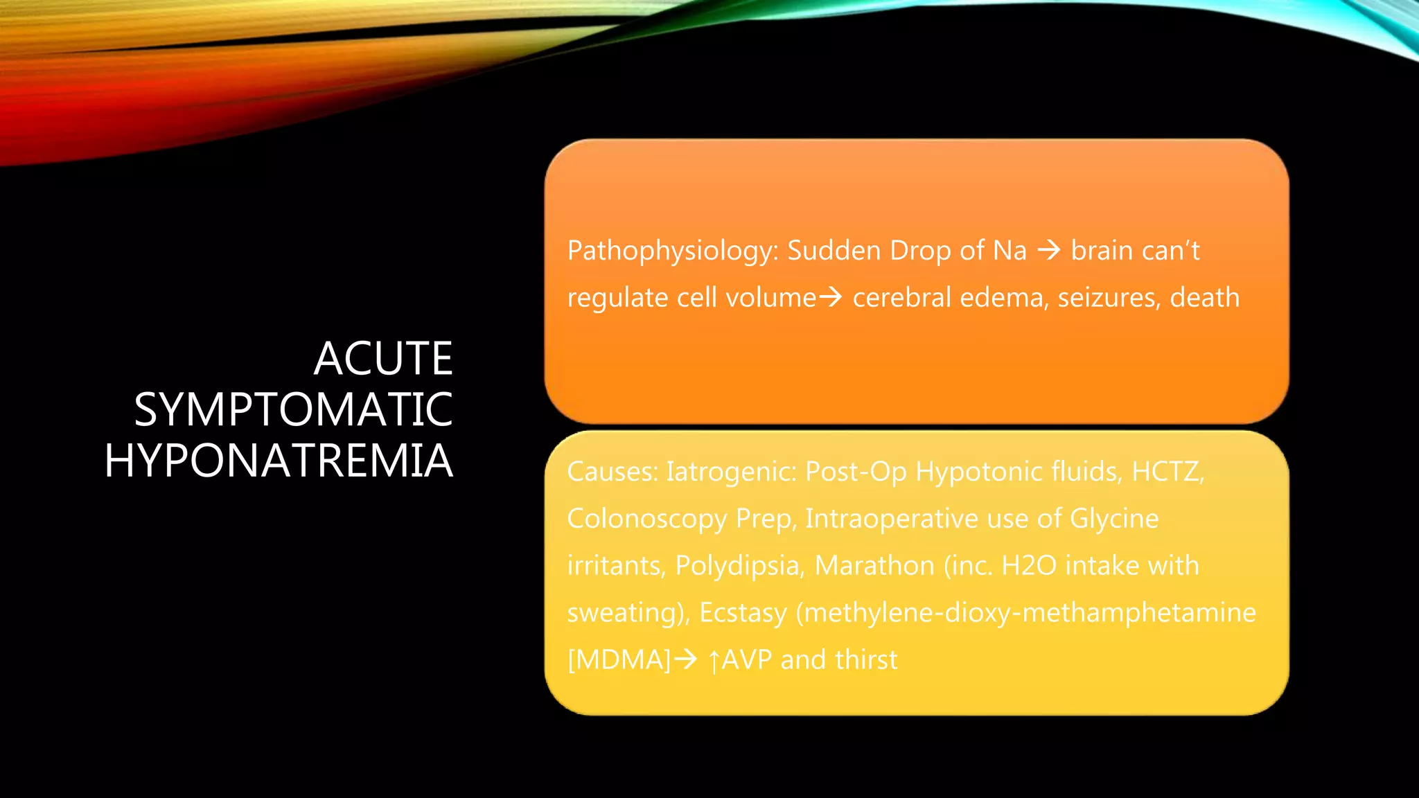 Hypernatremia and Hyponatremia | PPTX