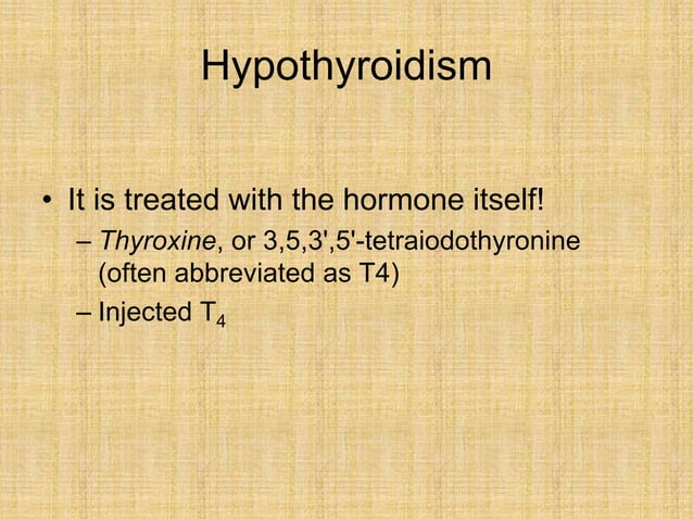 Hypo & hyperthyroidism pharmacotherapy | PPT