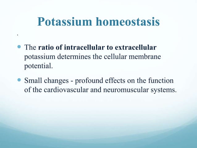 Hypokalemia diagnosis, causes and treatment | PPTX