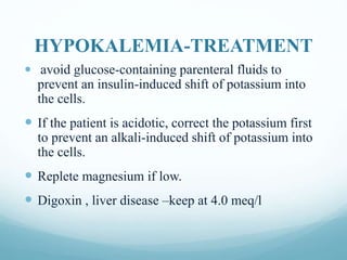 Hypokalemia Disease