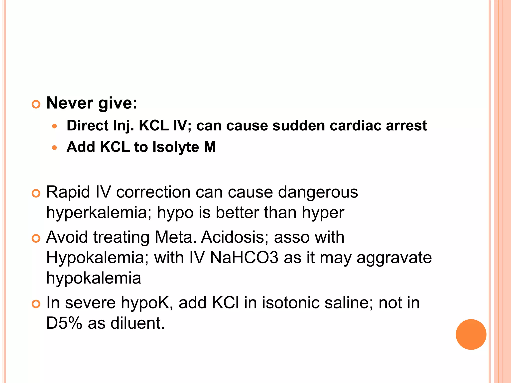 Hypokalemia | PPTX