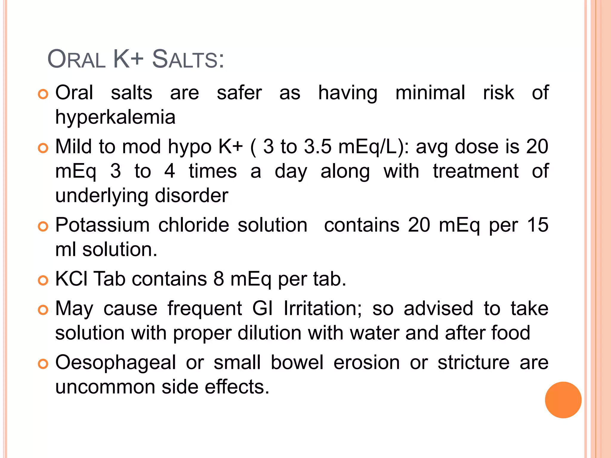 Hypokalemia | PPTX