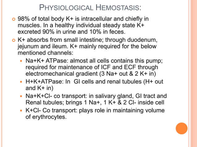 Hypokalemia | PPTX