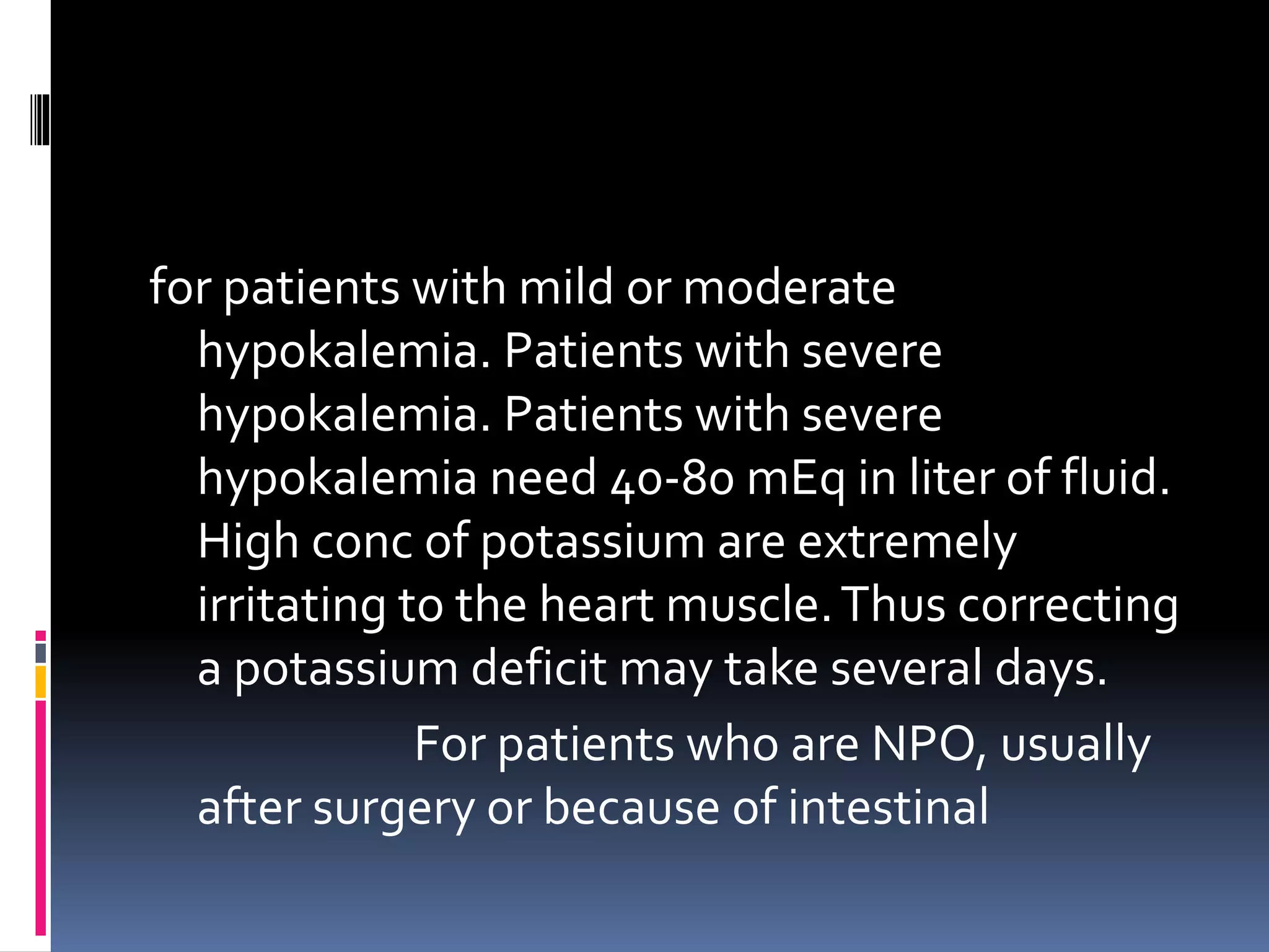 Hypokalemia | PPTX