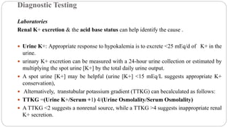 Hypokalemia bikal | PPTX | Heart and Cardiovascular Diseases | Diseases ...