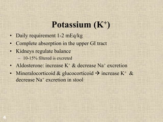 Management of hypokalemia.ppt(electrolyte imbALANE) | PPT