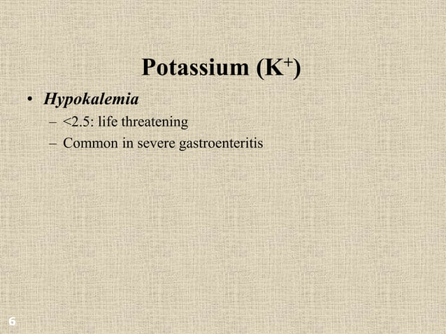 Management of hypokalemia.ppt(electrolyte imbALANE) | PPT | Endocrine ...