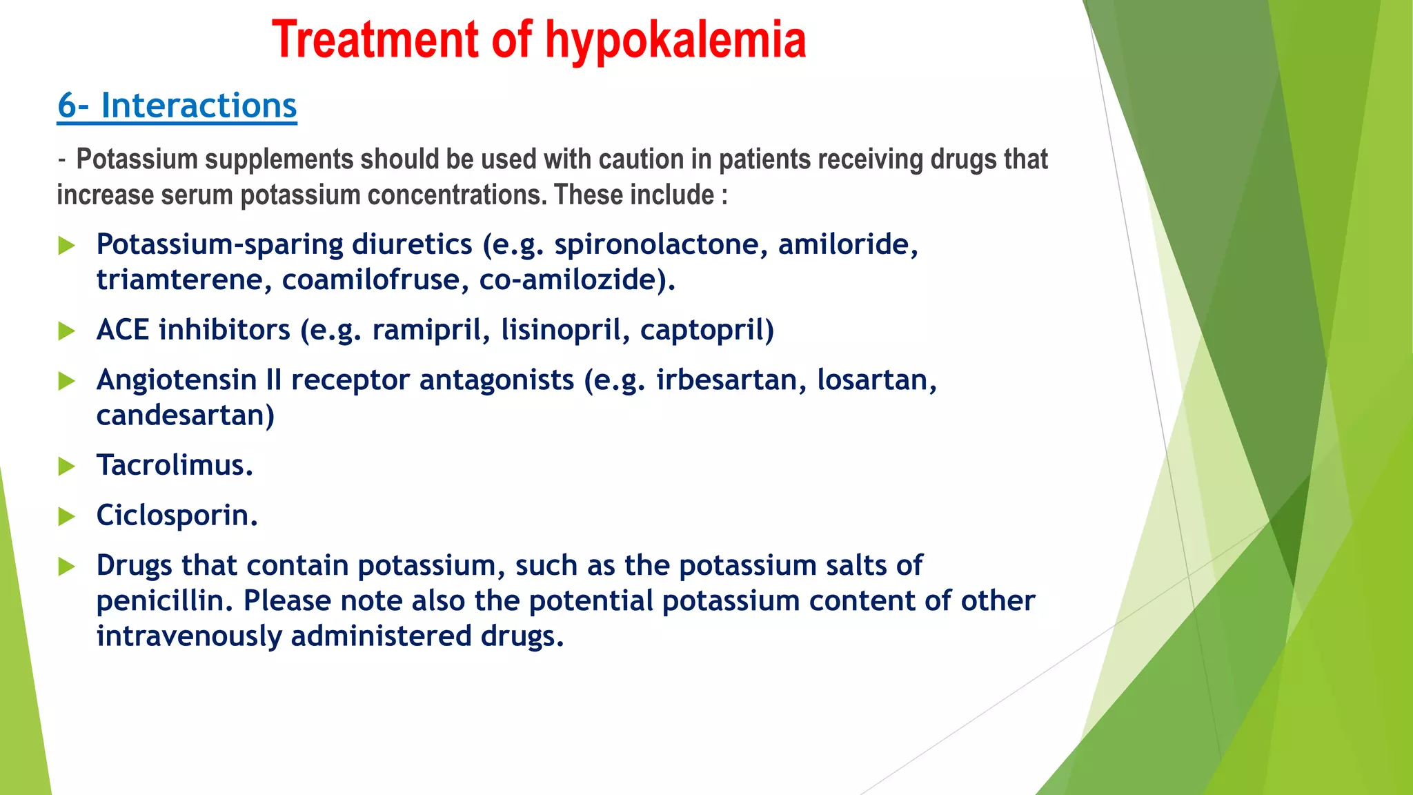 Hypokalemia bysadek alrokh | PDF