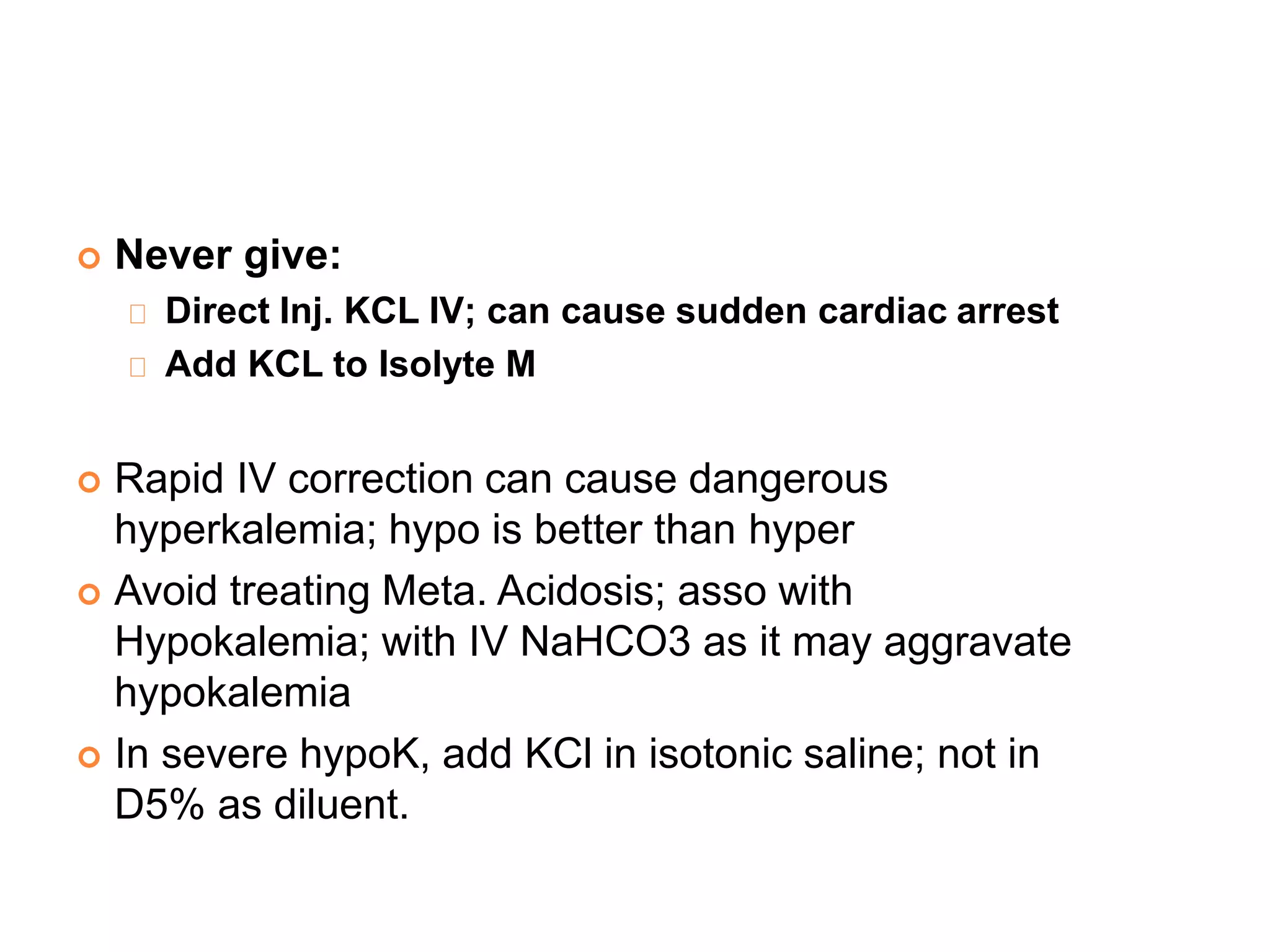 Approach to hypokalemia | PPTX