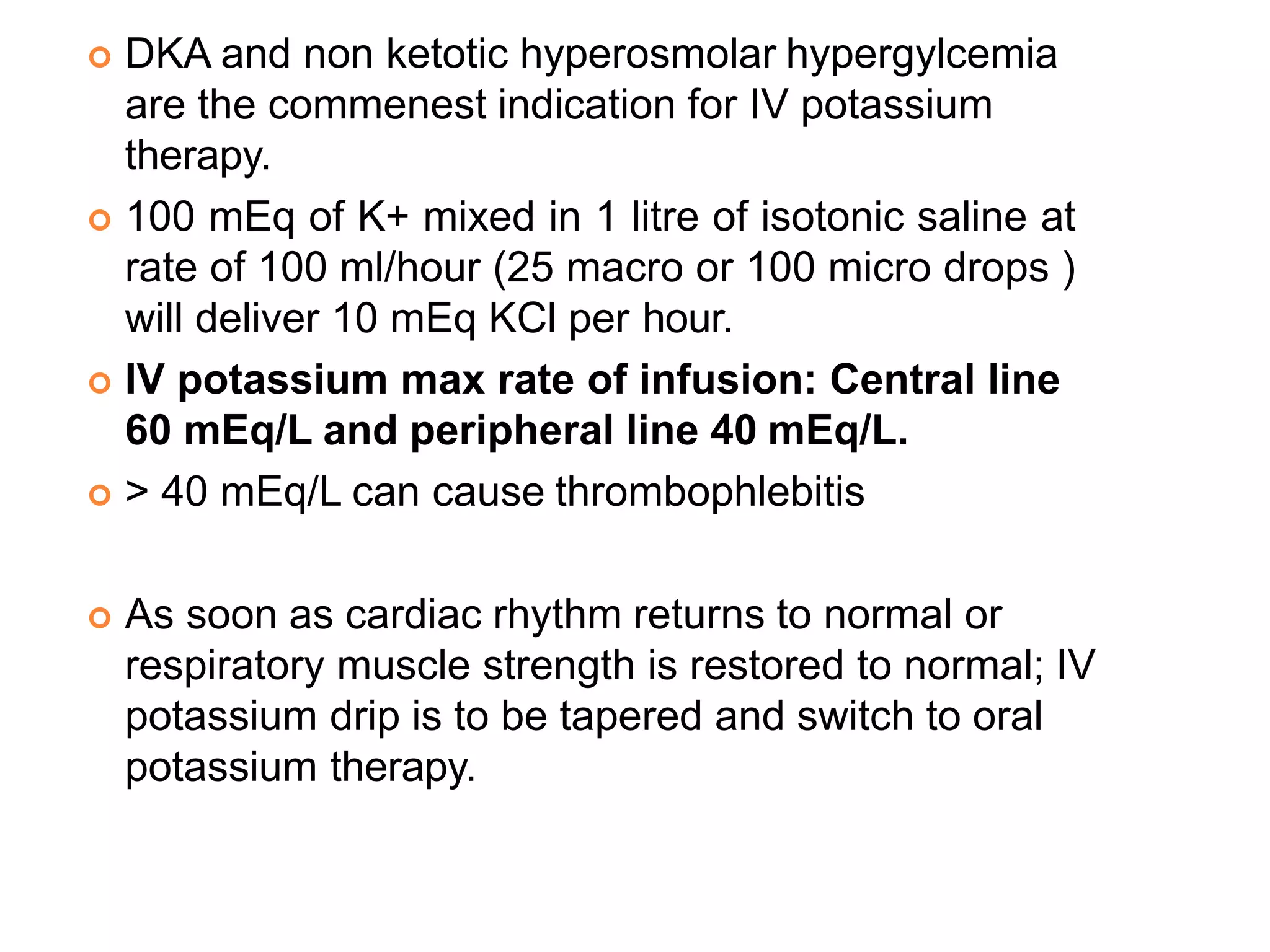 Approach to hypokalemia | PPTX