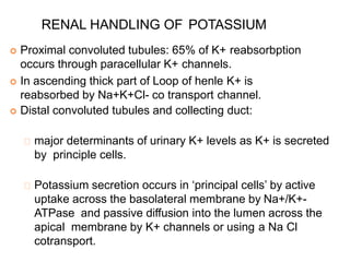 Approach to hypokalemia | PPTX