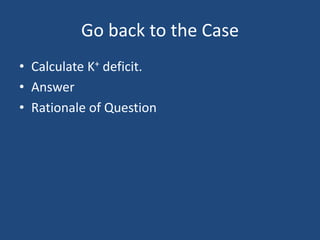 Hypokalemia in ICU | PPTX