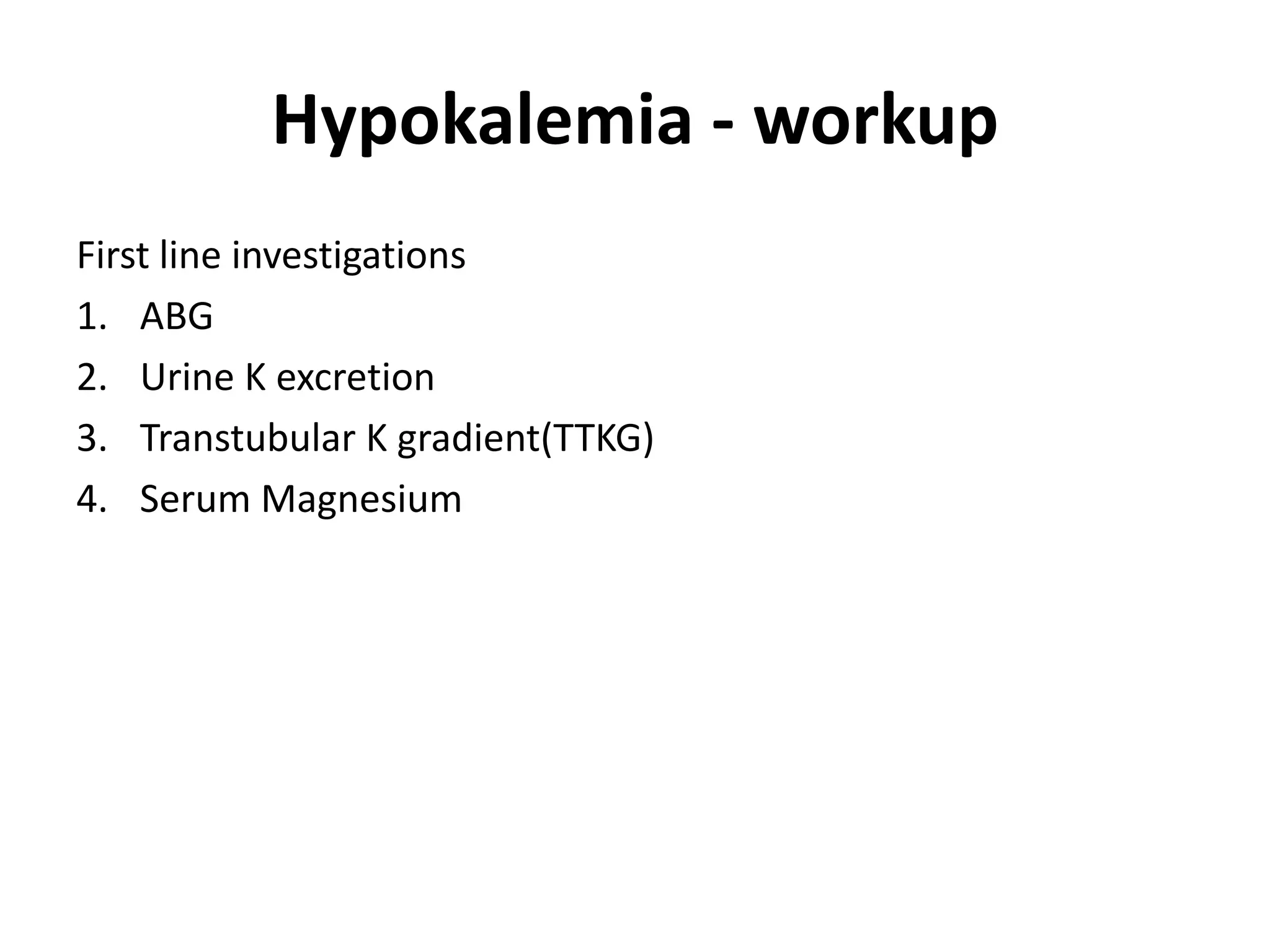 Hypokelemia and hyperkelemia | PPTX