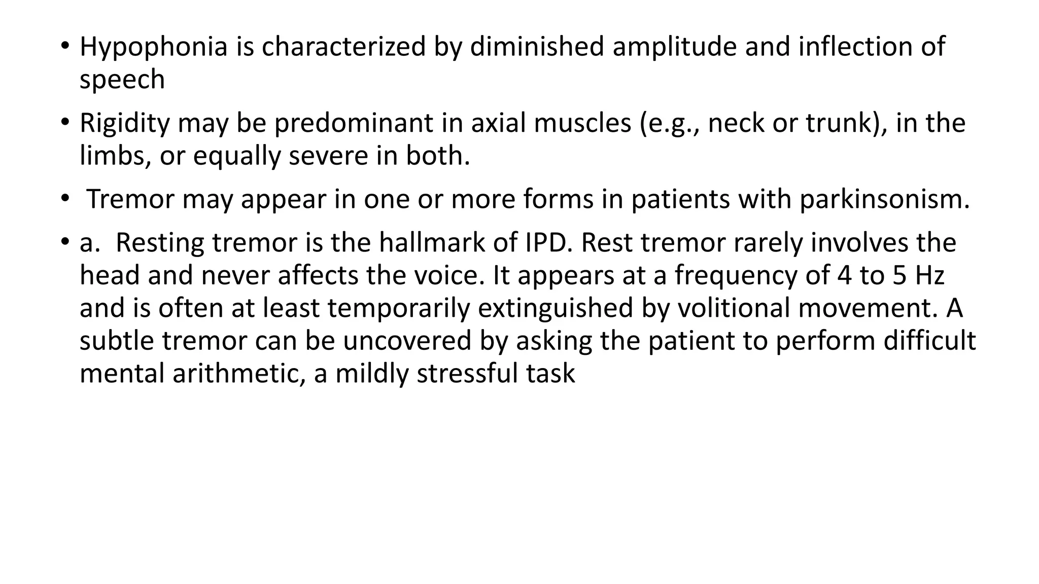 Hypokinetic Movement Disorders.pptx by dinesh | PPTX