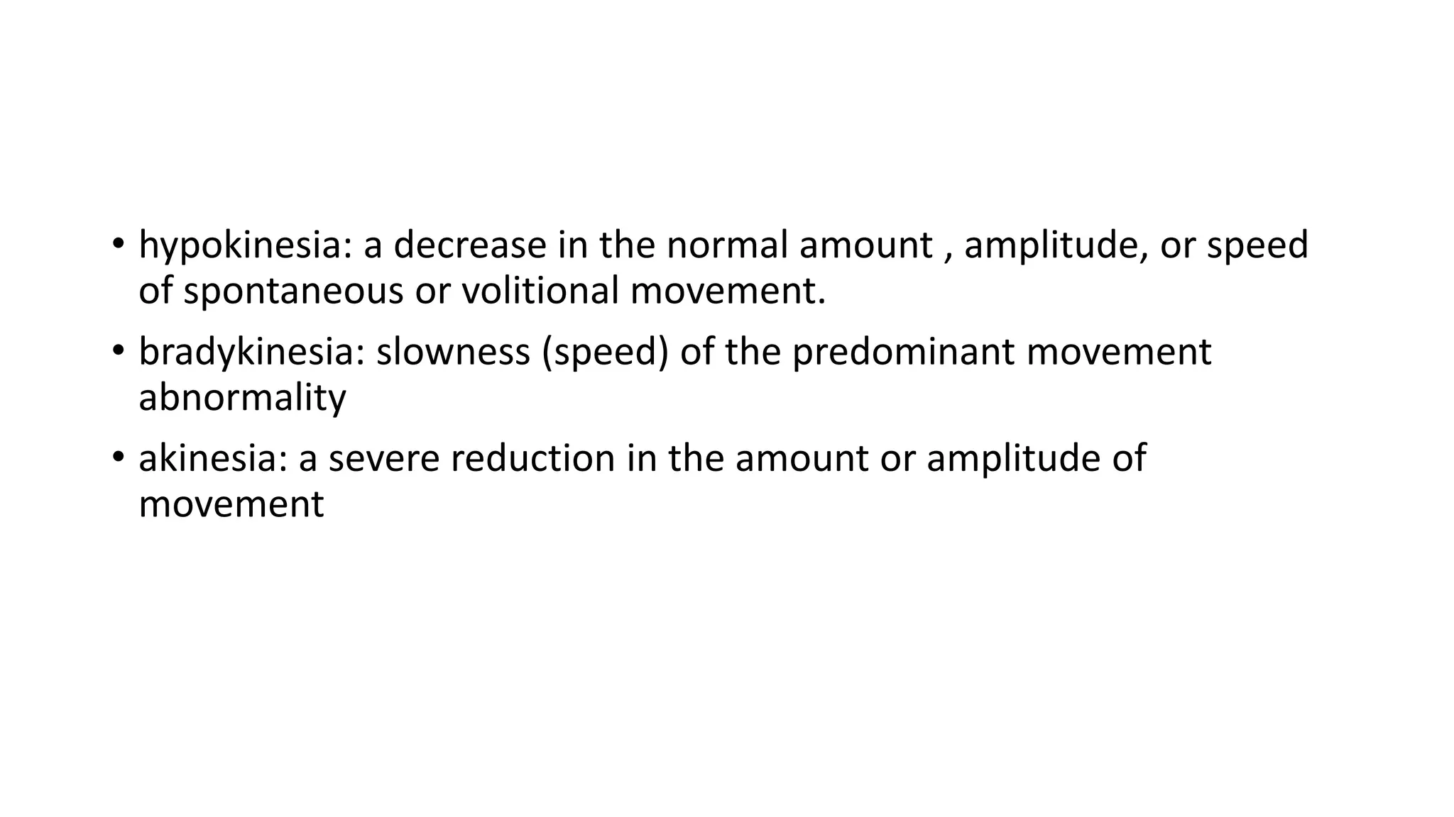 Hypokinetic Movement Disorders.pptx by dinesh | PPTX