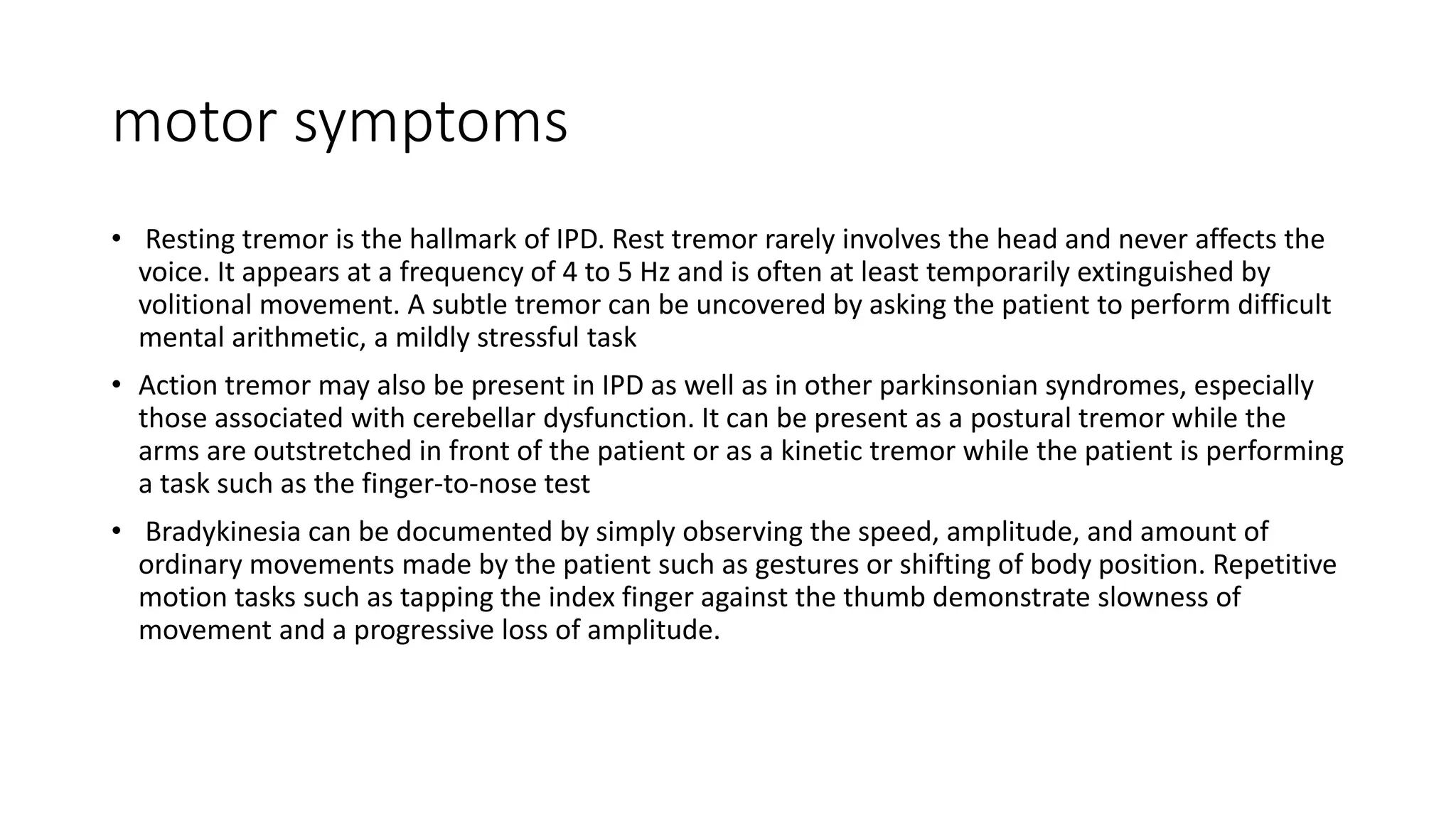 Hypokinetic Movement Disorders.pptx by dinesh | PPTX