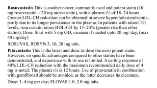Hypolipidaemic Drugs | PDF | Heart and Cardiovascular Diseases ...