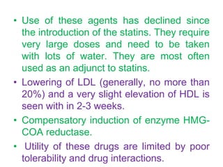 Hypolipidemic drugs.ppt