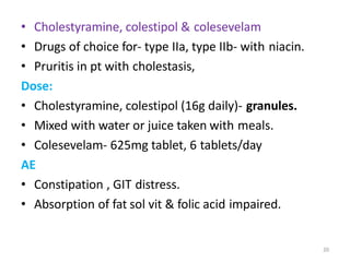 hypolipidemic drugs-AHS Gowtham sap | PPTX | Heart and Cardiovascular ...