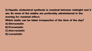 HYPOLIPIDEMICS DRUGS pharm.pptx powerpoint | PPTX