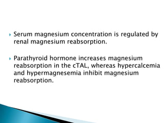 Hypomagnesemia | PPTX
