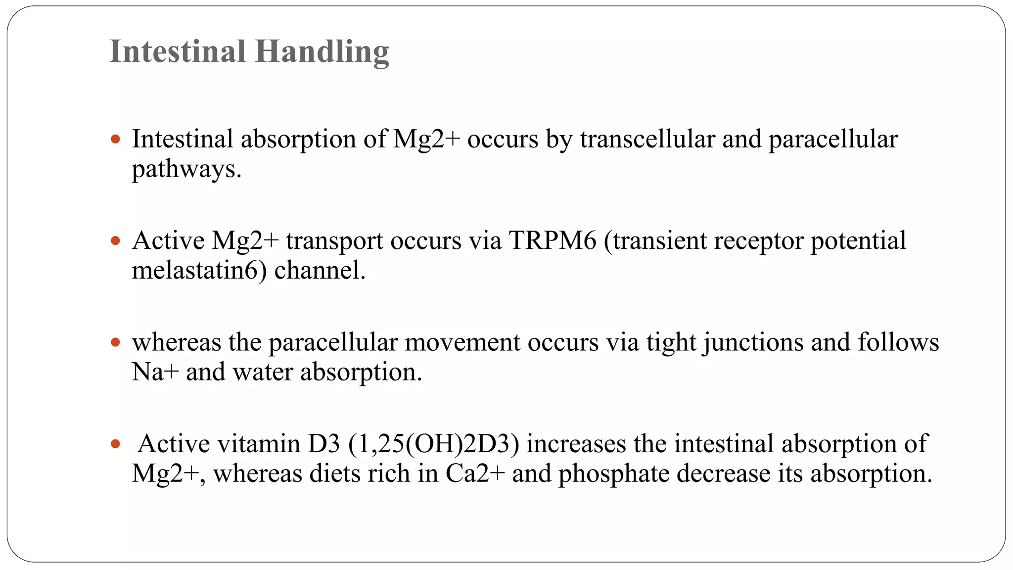 Hypomagnesemia dr bikal | PPTX