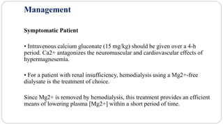 Hypomagnesemia dr bikal | PPTX
